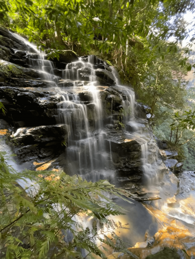 Valley of the Waters loop track via Slack Stairs Wentworth Falls