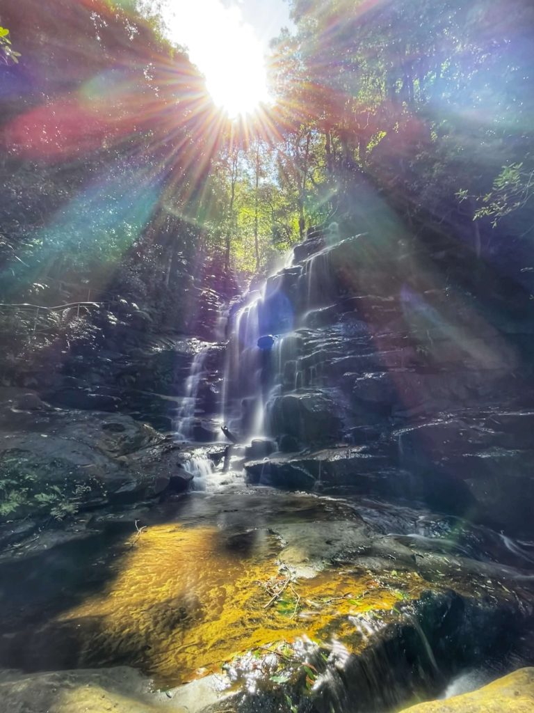 Valley of the Waters loop track via Slack Stairs Wentworth Falls