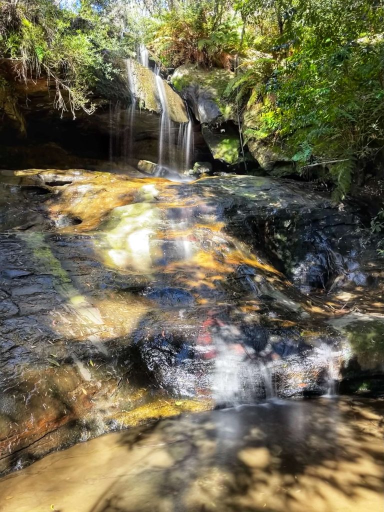 Hazelbrook waterfall walk - Horseshoe - Oaklands - Burgess Falls