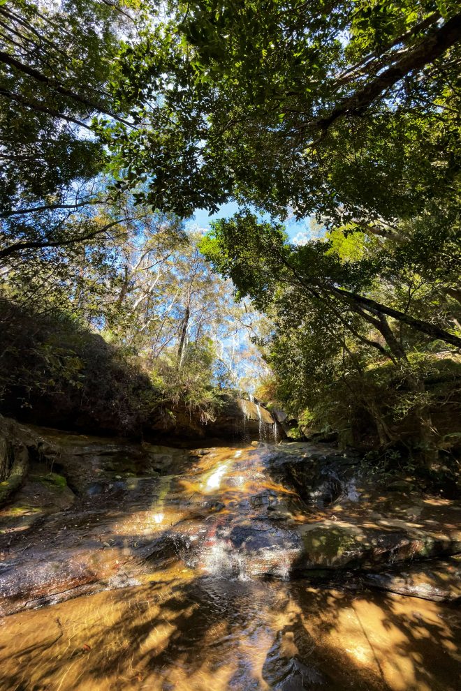 Hazelbrook waterfall walk - Horseshoe - Oaklands - Burgess Falls